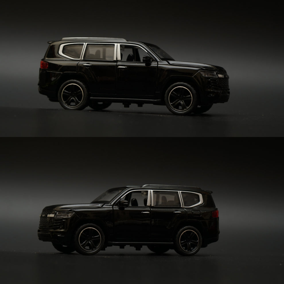 1:32 Land Cruiser Diecast Black – Kunju Vandi